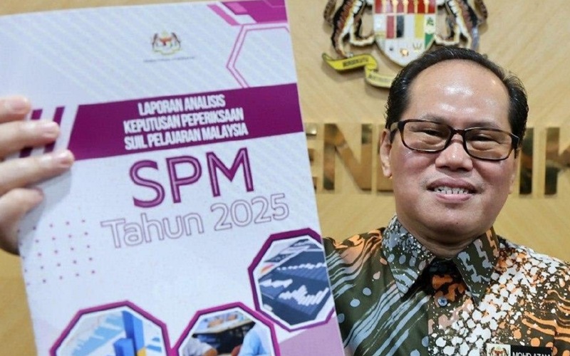 Gred Purata Kebangsaan SPM 2025 peroleh pencapaian cemerlang berbanding ...